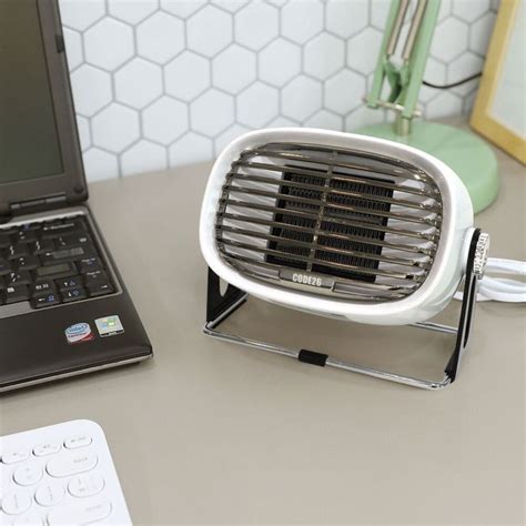 코드26 캠핑 사무실 미니온풍기 팬히터 Ptcf500wh 감도 깊은 취향 셀렉트샵 29cm