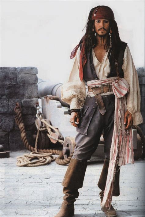 Captain Jack Sparrow Jack Sparrow Costume Johnny Depp Captain Jack
