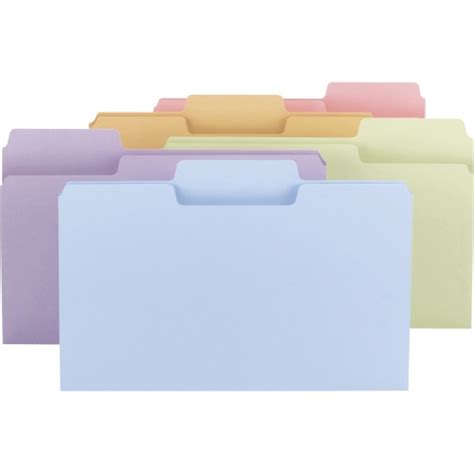 Smead 11962 Assortment Colored Supertab File Folders With Oversized Tab Smd11962