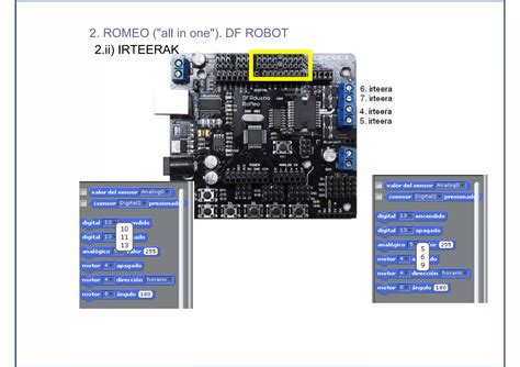 Scratch Y Las Placas Arduino Romeo Tinkerkit Pdf