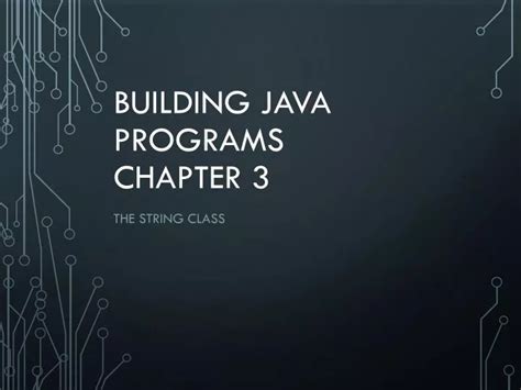 Ppt Building Java Programs Chapter 3 Powerpoint Presentation Free