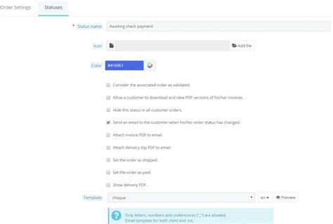 prestashop 1 7 5 manage order status prestashop 1 7 leotheme