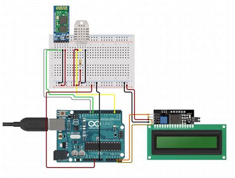 temp and humidity dht11 weather monitoring in mobile app