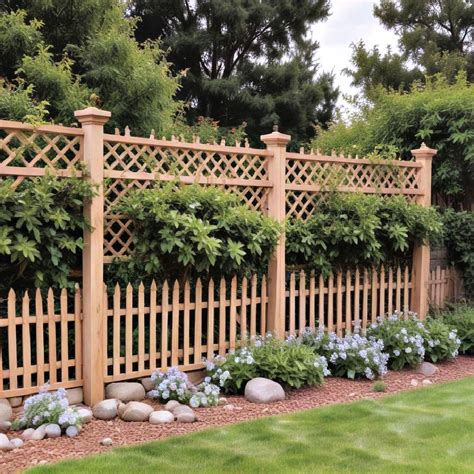 40 Garden Fence Ideas To Enhance Privacy And Style