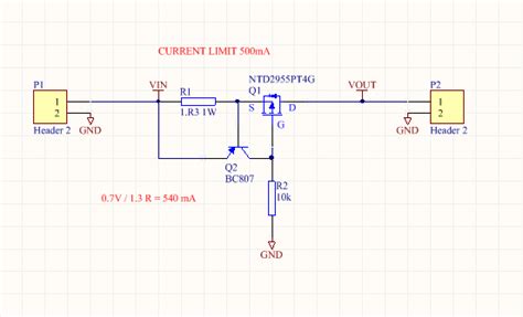 MOSFET Current Limiting Circuit Tutorial OFF