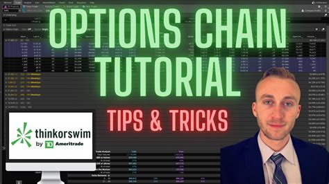 Thinkorswim Tutorial Options Trading Tips And Tricks Youtube