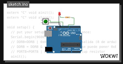 Sketch Ino Wokwi ESP STM Arduino Simulator