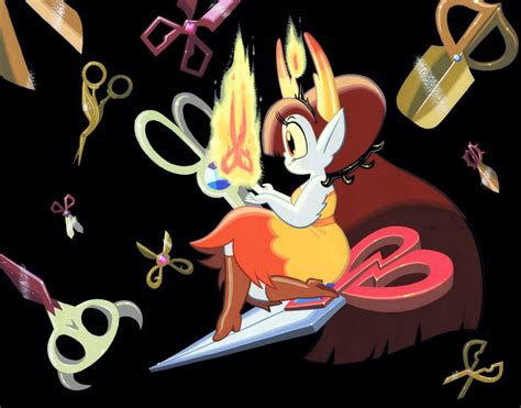 Hekapoo Wednesday Forging Scissors R Starvstheforcesofevil