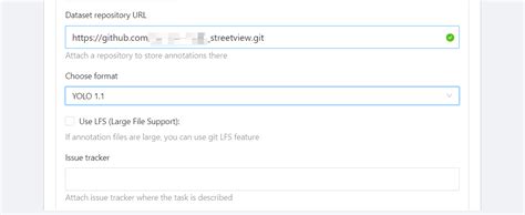Dont Able To Choose The Format For Git · Issue 4084 · Cvat Aicvat · Github