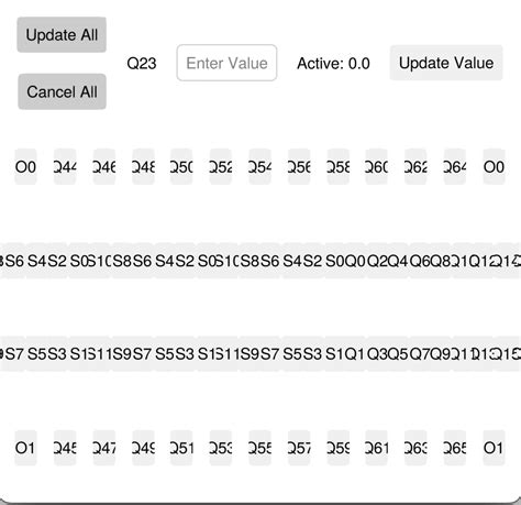 Making A Button Grid With Makie Visualization Julia Programming Language