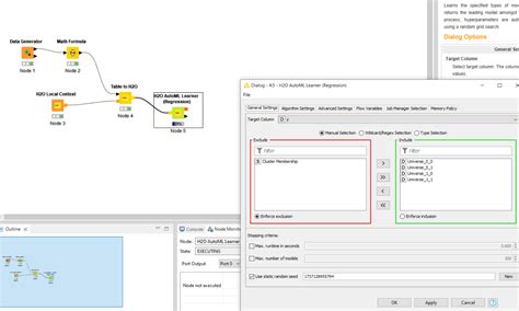 How To Use Automl Regression Node Knime Analytics Platform Knime
