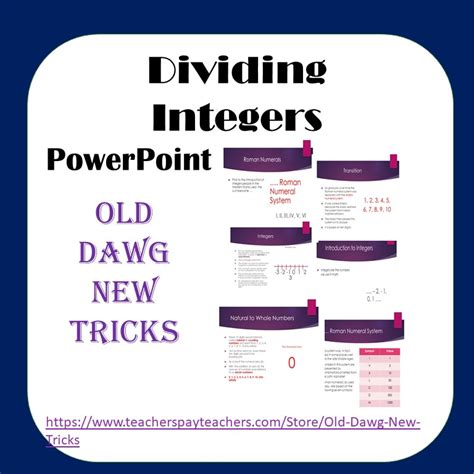 Dividing Integers PowerPoint Made By Teachers