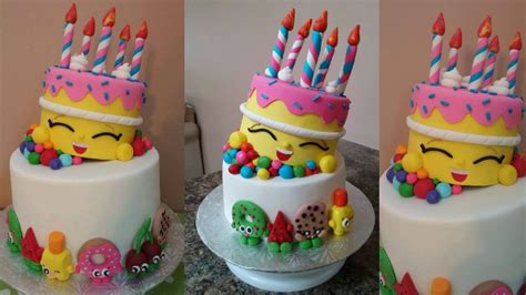 Shopkins Cake Tutorial Youtube