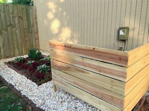 How To Hide An Air Conditioner Unit Ugly Duckling House