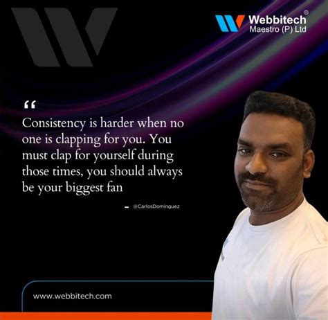 Ranjith Kumar On Linkedin Consistency Webbitech