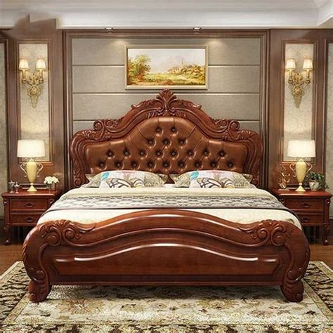 Indian Double Bed Designs With Storage