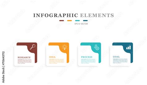 Vector Infographic Format With Steps Can Be Used For Process Diagrams Presentations Workflow