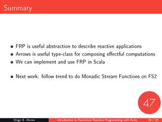 Intro To Functional Reactive Programming In Scala PPT
