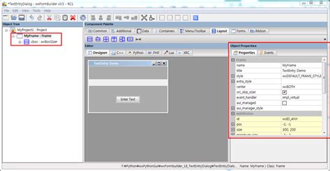 Wxpython 다이얼로그dialog 2 Wxtextentrydialog 클래스 네이버 블로그