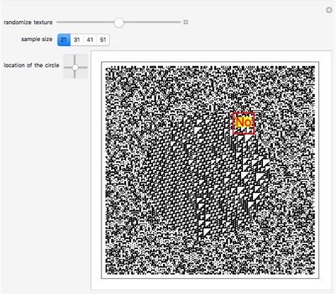 2d Cellular Automata For Texture Recognition Wolfram Demonstrations Project