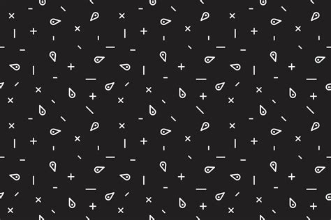 Monochrome Seamless Background Vector Art At Vecteezy