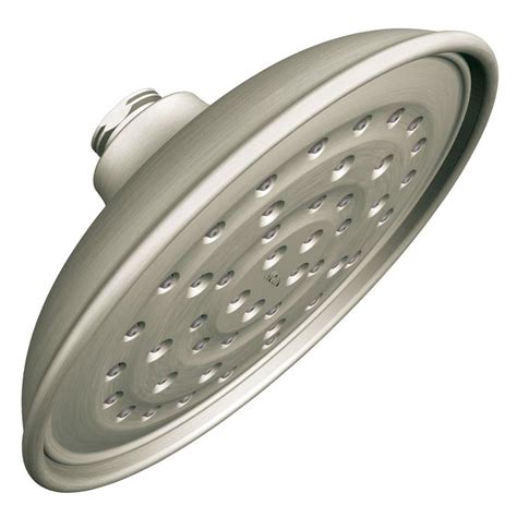 Moen Vitalize Spot Resist Brushed Nickel Rain Shower Head 2 5 Gpm 9 5