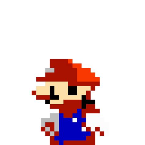 Pixilart NSMB S Mario Sprite Idle By The Mario Guy