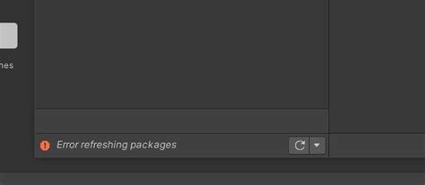 导入素材显示error Refreshing Packages怎么办 技术问答 Unity官方开发者社区