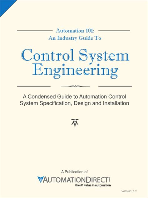Automation Control System Specification Design And Installation Guide Pdf Pdf Programmable