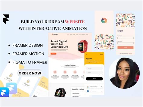 Responsive Framer Website Framer Animation Motion Crm Figma To Framer Upwork