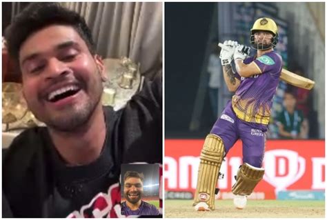 रिंकू भैया जिंदाबाद Kkr की जीत के बाद श्रेयस अय्यर ने वीडियो कॉल कर रिंकू सिंह को दी बधाई