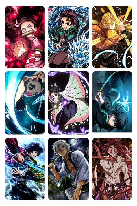 Demon Slayer Photocards Demon Slayer Stickers Demon Slayer Nezuko