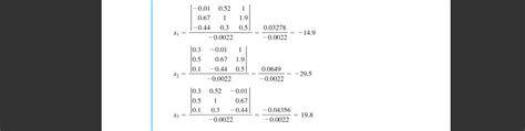 Solved Cramer S Rule Problem Statement Use Cramer S Rule To Chegg