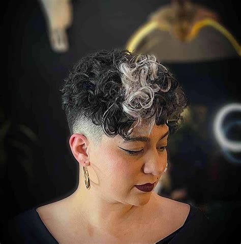 Shaggy Curly Pixie Cut