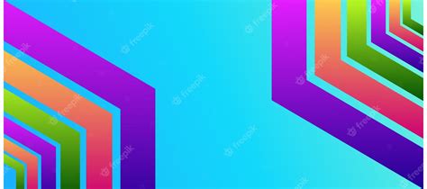 Premium Vector Abstract Colorful Shapes Background