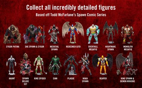 Mcfarlane Toys Spawn Cygor Patina Edition Mega Figure Figures