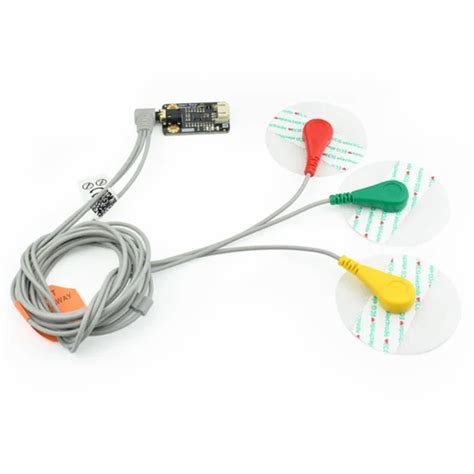 Dfrobot Gravity Analog Heart Rate Monitor Sensor Analog Ecg Heartbeat Sensor For Arduino Based