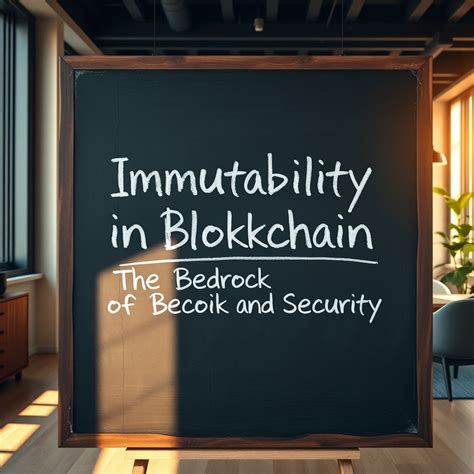 Immutability In Blockchain The Bedrock Of Trust And Security Hivabytes