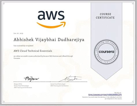 Abhishek Dudharejiya On Linkedin Aws Cloudcertification