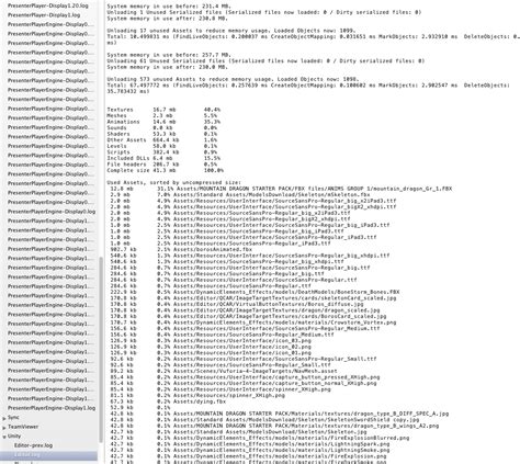 Bloated Build Size Unity Engine Unity Discussions