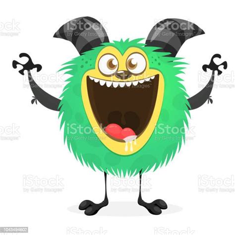 장난 만화 괴물 캐릭터입니다 벡터 재고 일러스트 레이 션 Bigfoot에 대한 스톡 벡터 아트 및 기타 이미지 Bigfoot 갈고리 발톱 공휴일 Istock