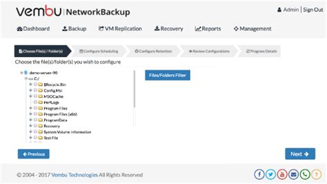 vembu bdr suite free edition for vmware and hyper v backup