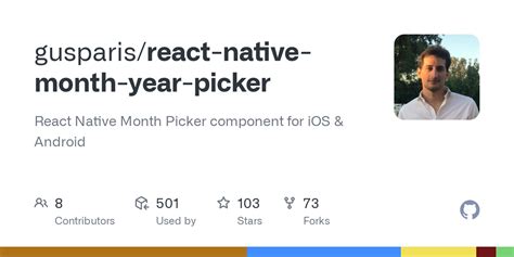 github gusparis react native month year picker react native month