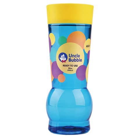 Uncle Bubble 32 Oz Ultra Bubble Solution Ready To Use