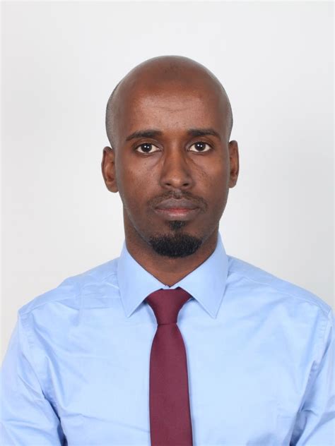 Ahmed Omar Warsame Head Of The Legume Quality And Resilience Group