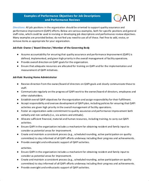 Objective Job Description For Resume At Trent Ragland Blog