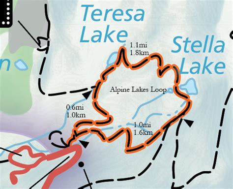 Hike The Alpine Lakes Loop Us National Park Service