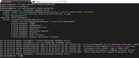 cấu hình master slave cho postgresql 12 cộng đồng postgresql việt nam