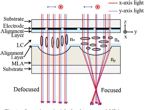 Figure 1 From Optically Isotropic Switchable Microlens Arrays Based On Liquid Crystal