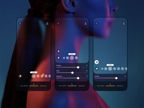 Mobile App Ux Ui Blur Photo By Darya Varanovich On Dribbble